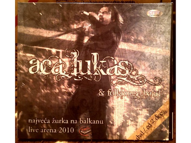 Aca Lukas - Najveća žurka na balkanu, CD + DVD