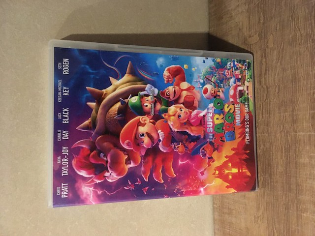 Super Mario Bros film DVD