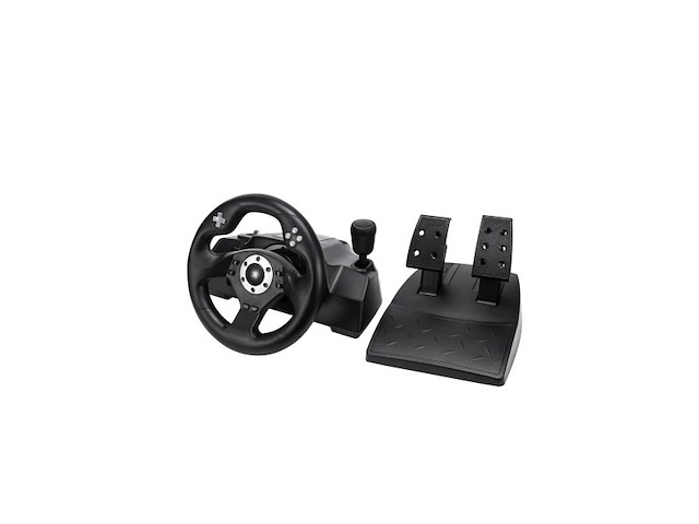 STR-M-40 ** Gembird RACEMASTER PC racing wheel 270degr. PC/PS3, Direct-X-X-input (4399)