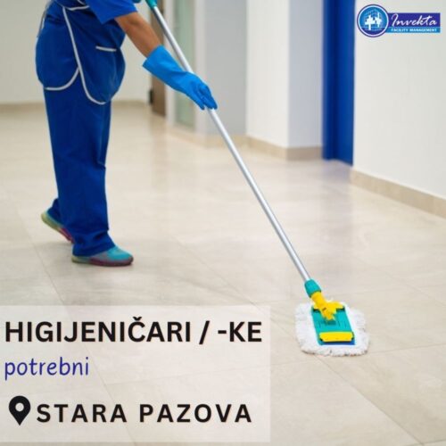 Higijeničari u poslovnom objektu