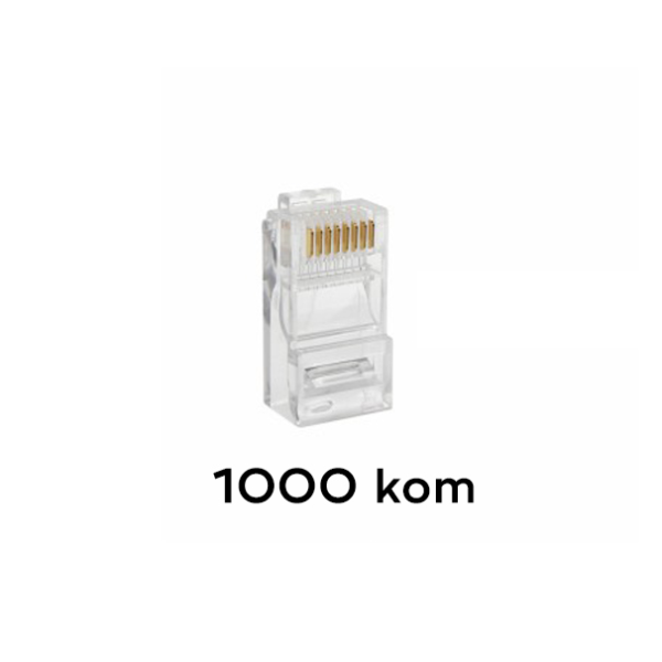 Konektor RJ45 CAT5 8P8C JWD-C13 1000 kom