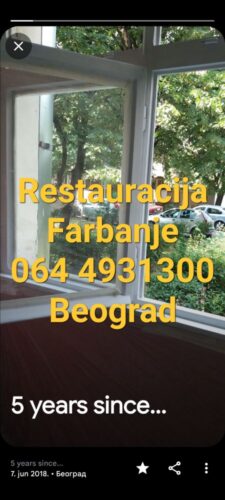 FARBANJE PROZORA VRATA BEOGRAD