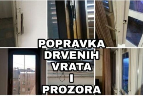 Majstor za popravku prozora Drvenih