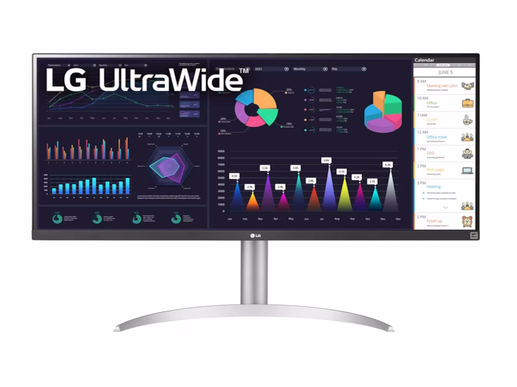 Monitor 34 LG 34WQ650-W, 4K UHD, IPS, FreeSync, 100Hz, 5ms, HDMI, DPID EK000617615