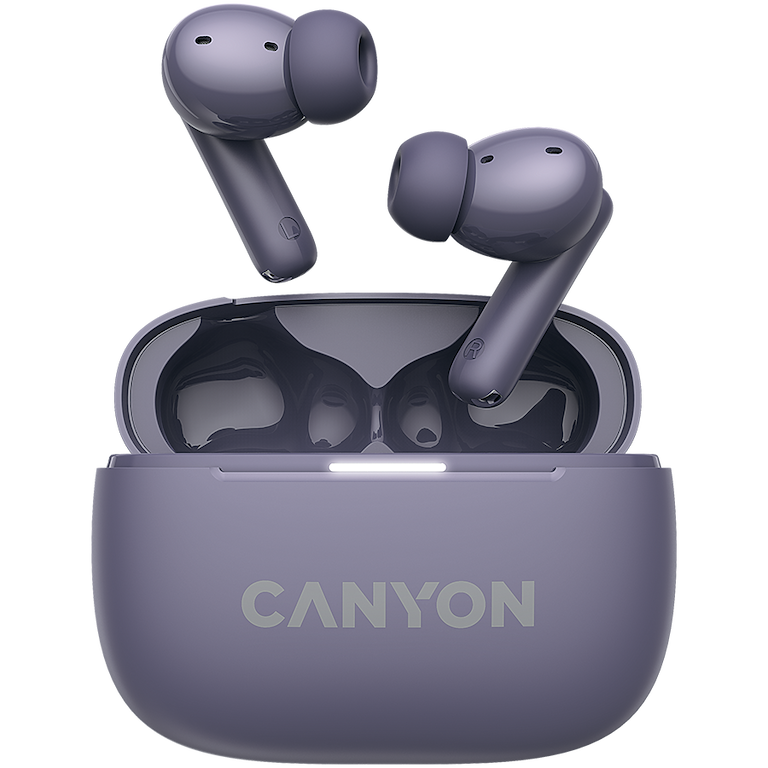 CANYON headset OnGo TWS-10 ANC+ENC PurpleID EK000617511