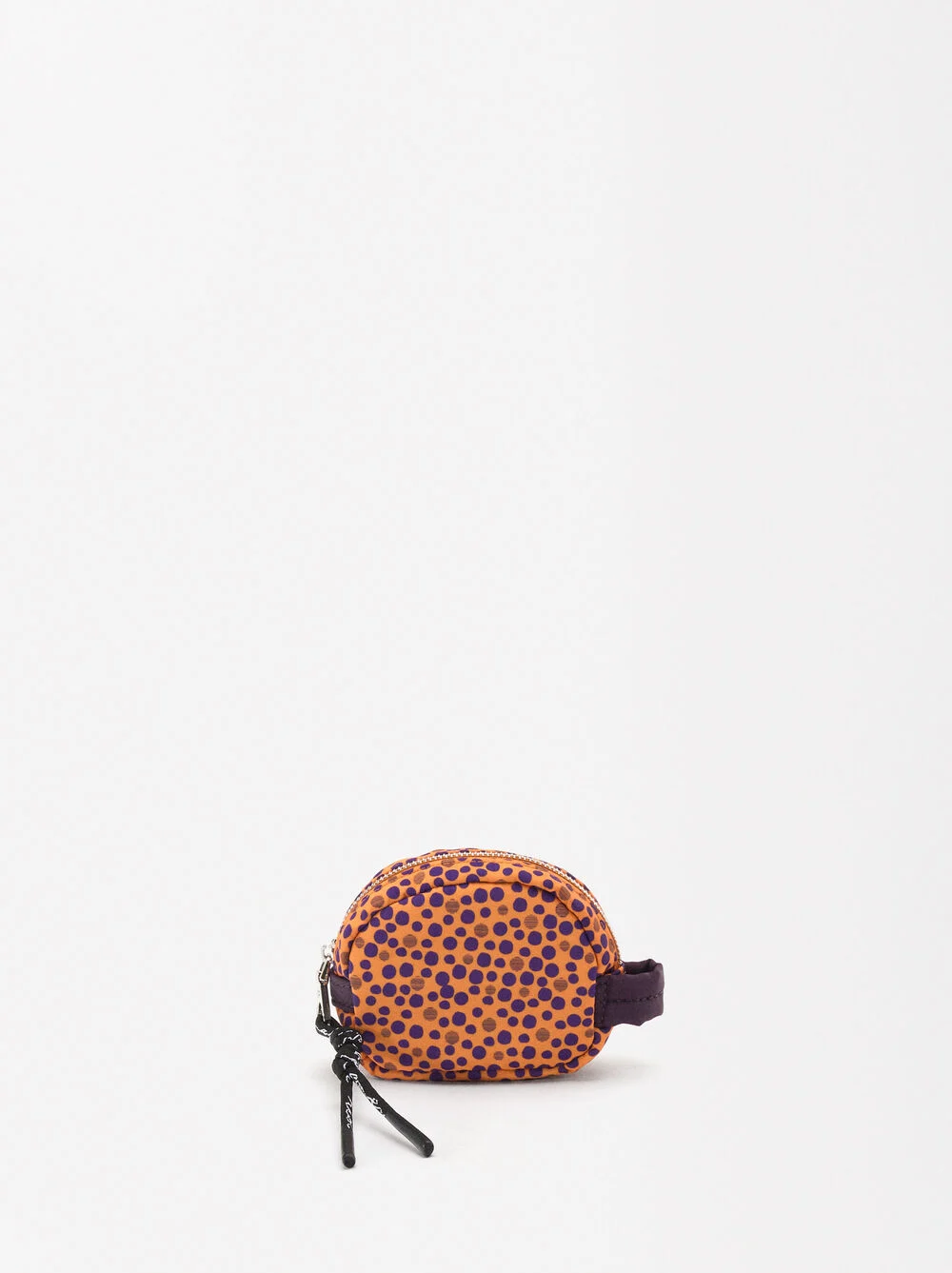 Polka Dot Nylon Coin Purse