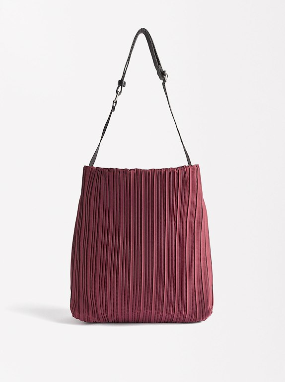 PLEATED SHOULDER BAG