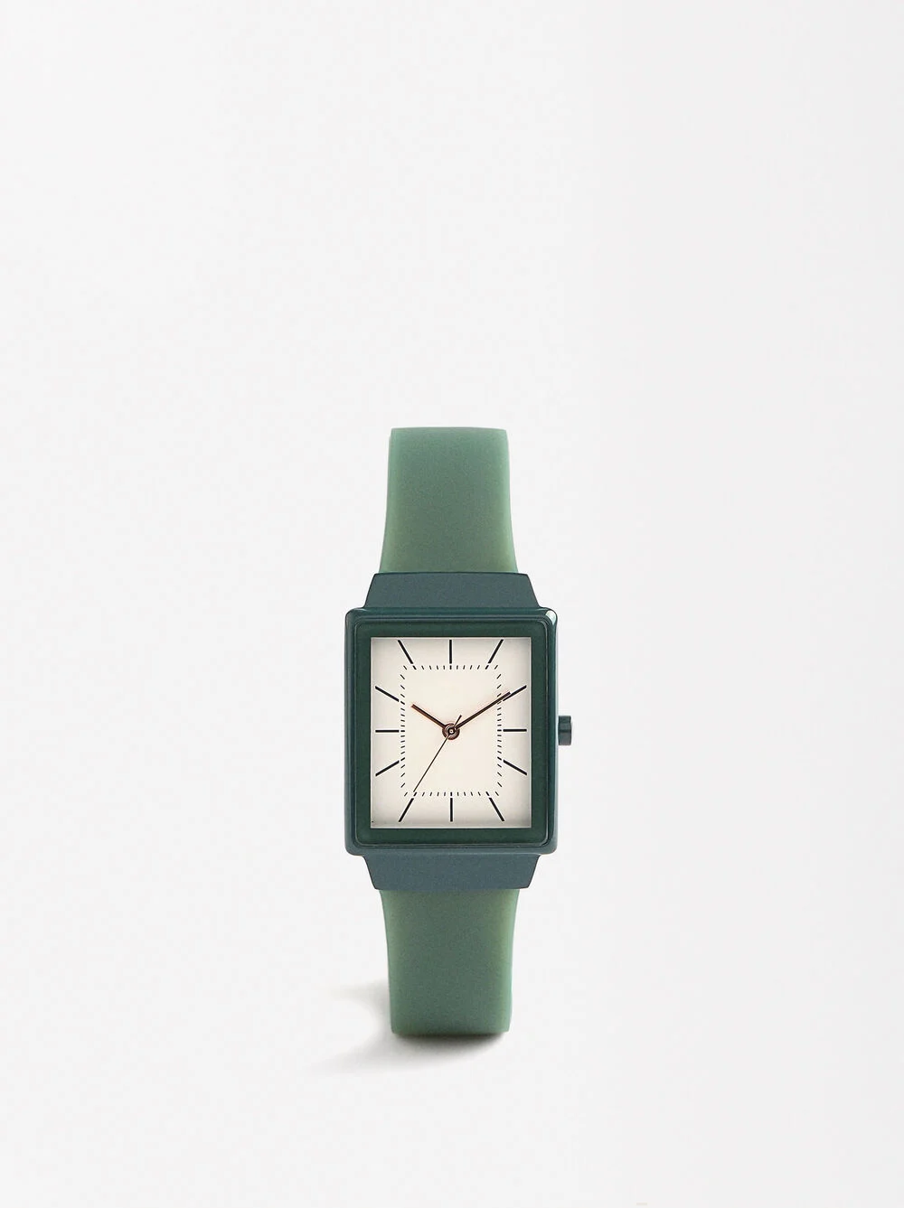 Watch With Silicone Strap