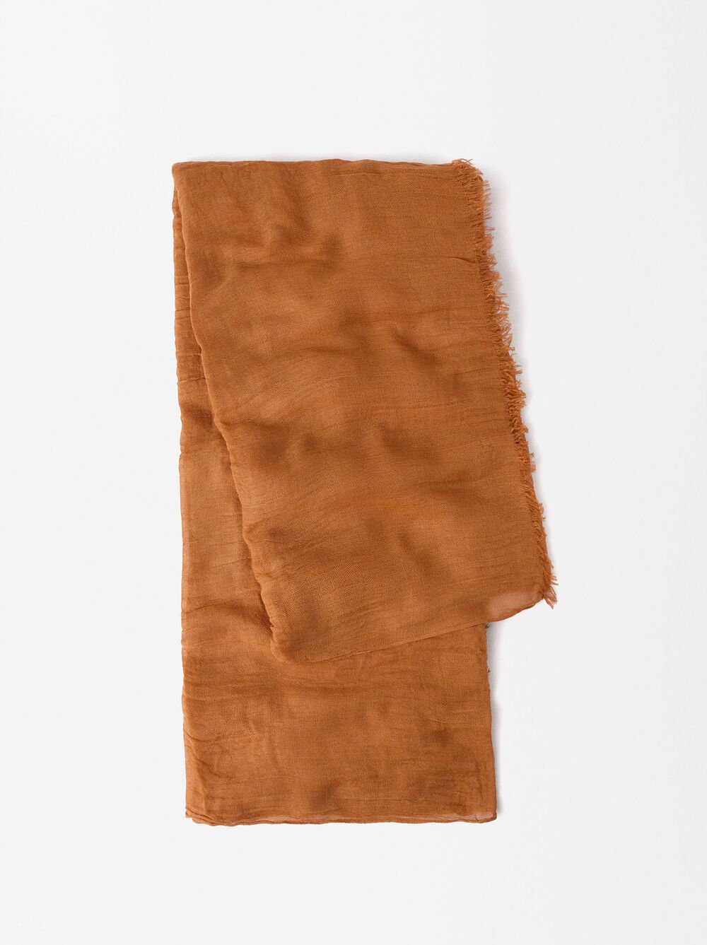 Pashmina With Frayed Detailing