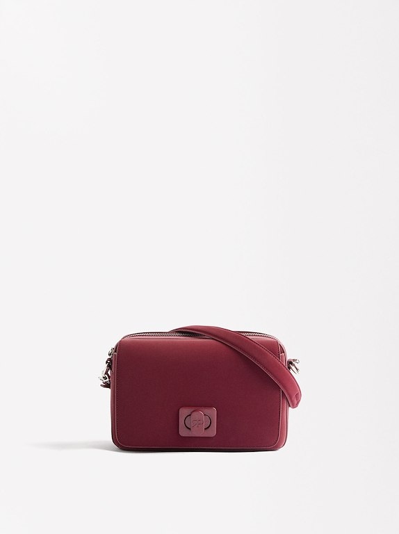 CROSSBAG WITH FLAP CLOSURE