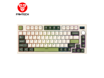 FANTECH Gejmerska mehanička tastatura MK910 MAXFIT81 MILKY MATCHA (ŽUTI SWITCH)