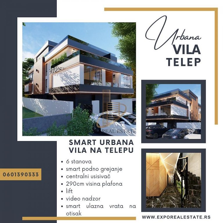 Stan u izgradnji - urbana vila - 4, 0 - 101m2 - Telep