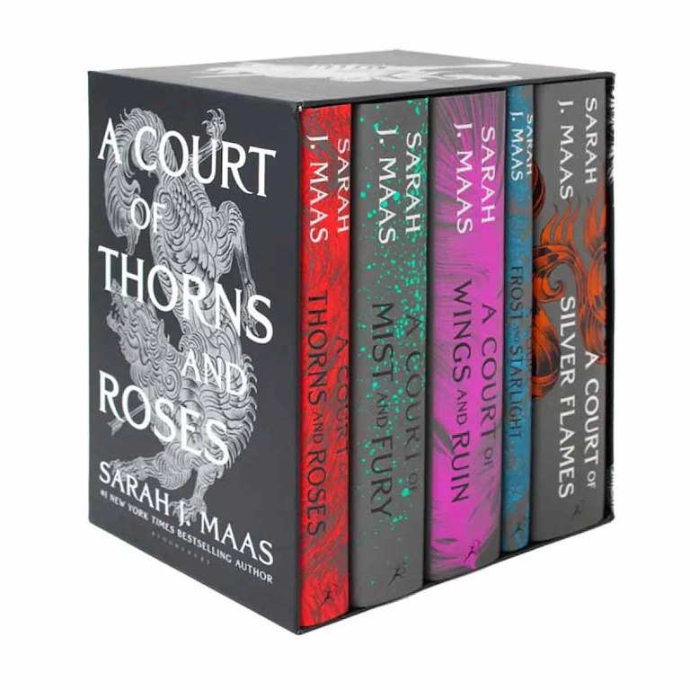 A COURT OF THRONE AND ROSES BOX SET HARDCOVER