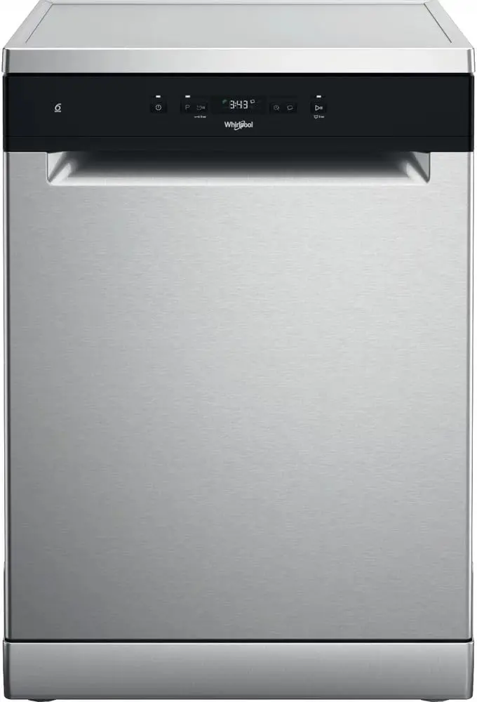 Whirlpool W2F HD624 X Mašina za pranje sudova 14 kompleta, 6 programa, Inox