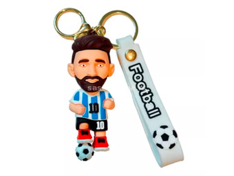 Footbal - Leo Messi Argentina Keychain V4