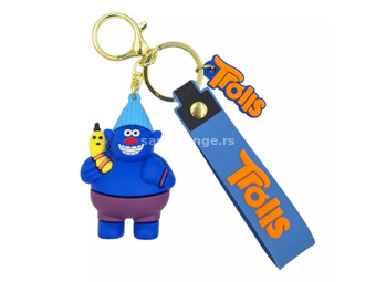 Trolls - Biggie (Blue) Keychain