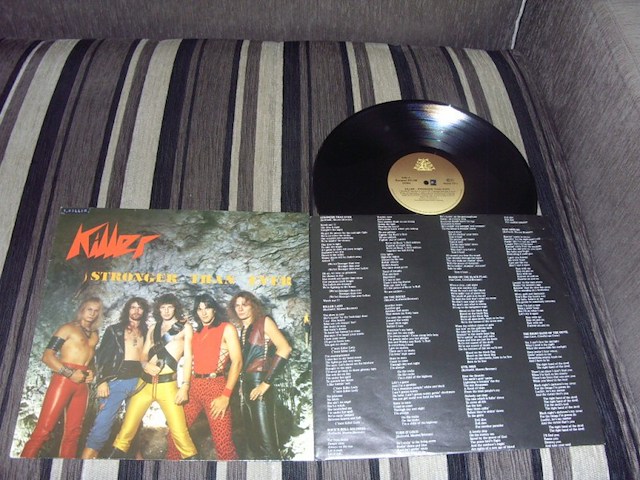 Killer – Stronger Than Ever LP Rockport Germany 1984.