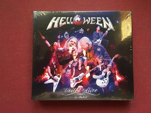 Helloween - UNiTED ALiVE iN MADRiD  3CD BoX SeT 2019