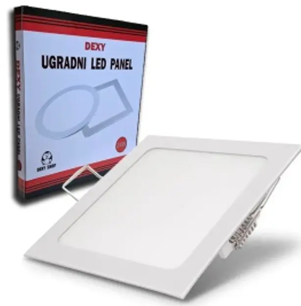 Dexy Shop Ugradni led panel kockasti, 24W, 3000K