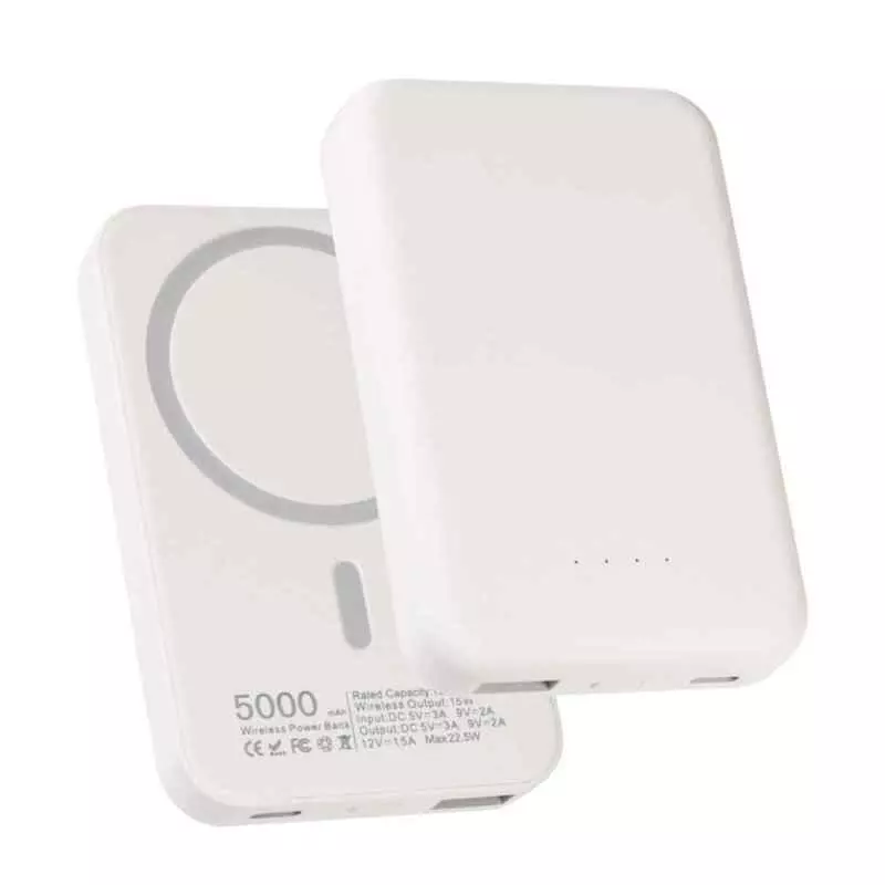 Powerbank Magsafe PD 5000 mAh bela