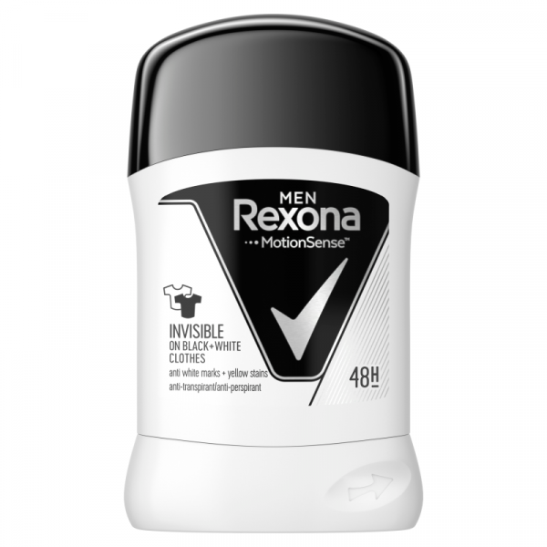 REXONA STICK 50ML MEN INVISIBLE B&W