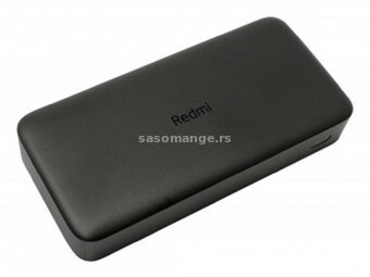 XIAOMI 20000mAh Redmi 18W Fast Charge Power Bank (Black)