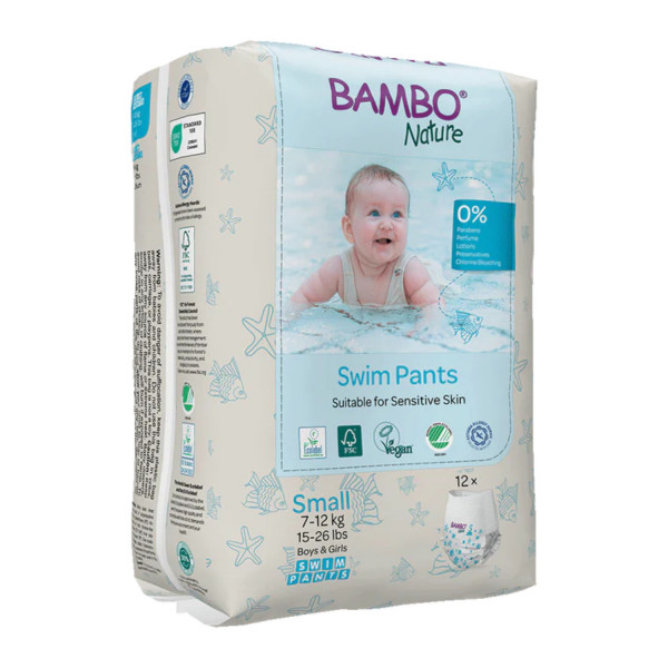 Bambo nature gacice za kupanje S 7-12kg,12/1