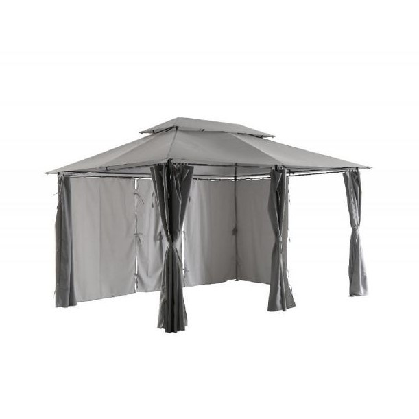 Metalna gazebo tenda Belize - siva