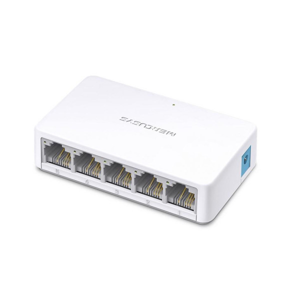 Mercusys MS105 v2.30, 5-port 10/100Mbps Desktop Switch