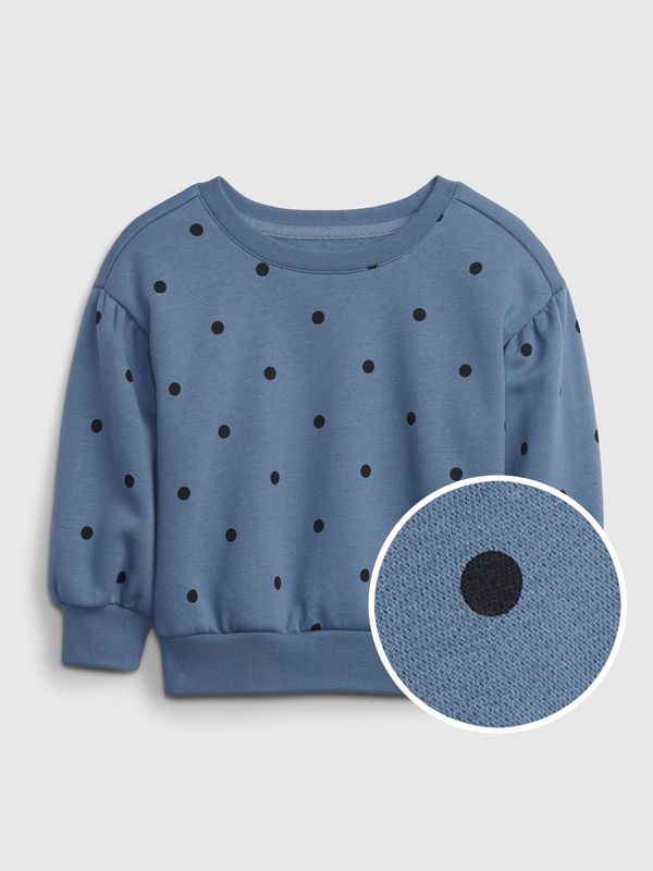 GAP CHILDREN'S POLKA DOT SWEATSHIRT - GIRLS