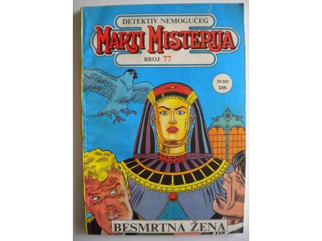 Marti Misterija broj 77-Besmrtna žena