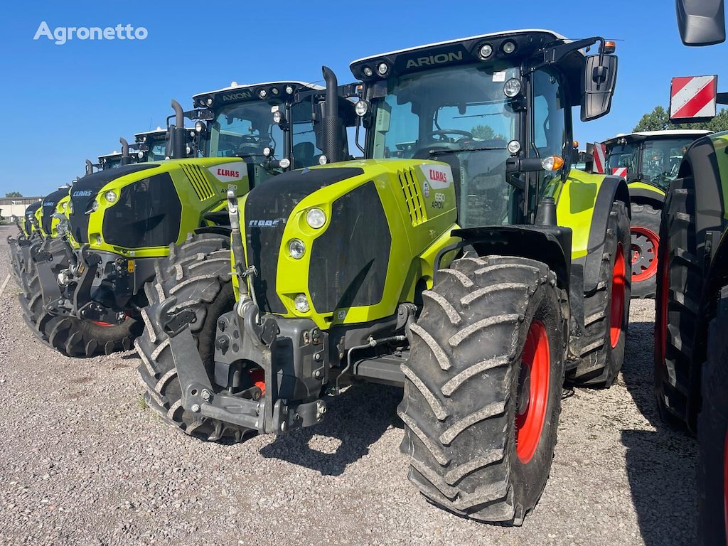 Claas Arion 650 CIS + traktor točkaš