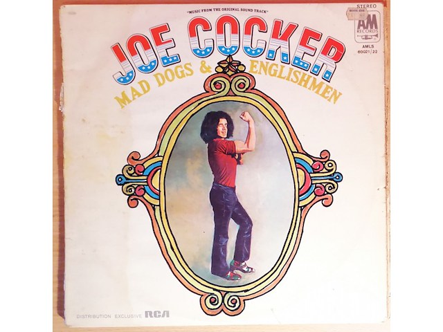 2LP JOE COCKER - Mad Dogs &;; Englishmen (`74) France VG-