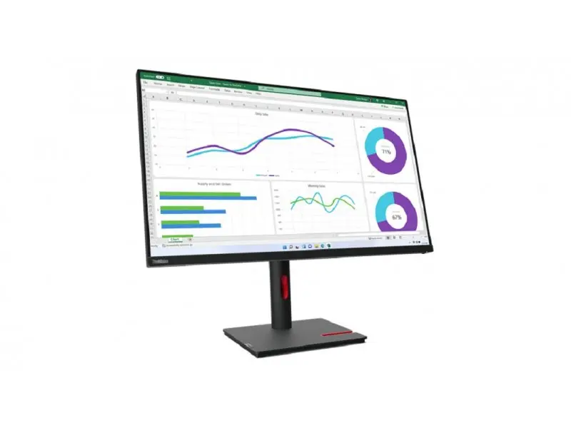 LENOVO ThinkVision T32p-30 63D2GAT1EU Monitor Raven Black 4K IPS; HDMI, DP, USB-C