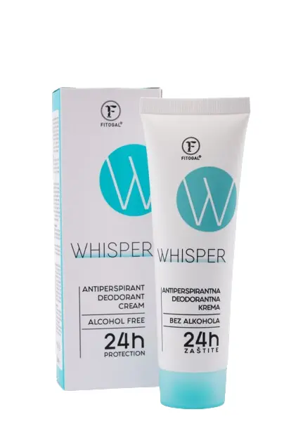 Fitogal WHISPER Antiperspirantna krema, 50 ml