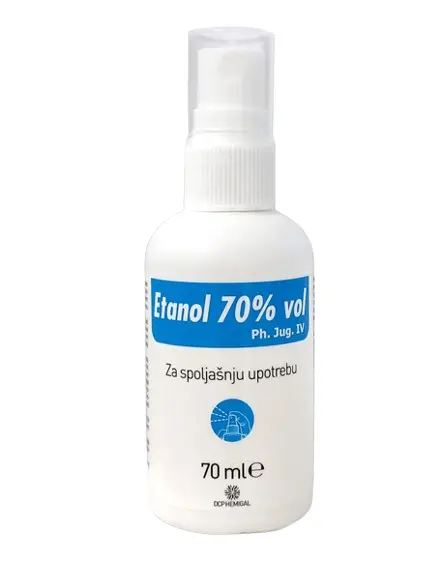 Etanol 70% u spreju, 70ml