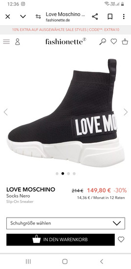 Love Moschino patike 38.br