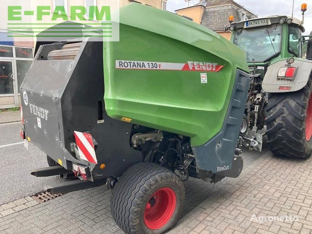 Fendt rotana 130 f balirka za četvrtaste bale