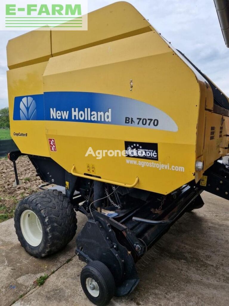 New Holland br7070 cropcutter ii balirka za četvrtaste bale