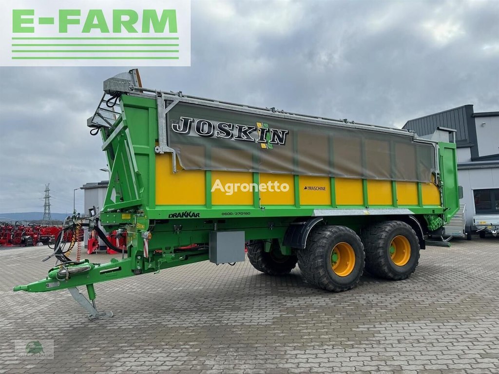 Joskin drakkar 8600/37d180 samoutovarna prikolica