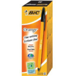 Hemijska olovka Bic orange crna