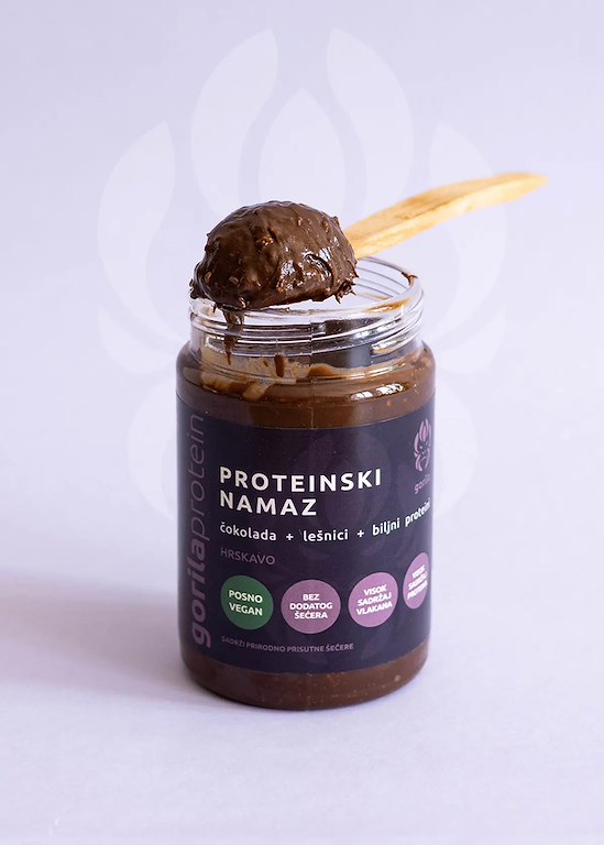 GORILA PROTEIN Proteinski namaz od čokolade 375g