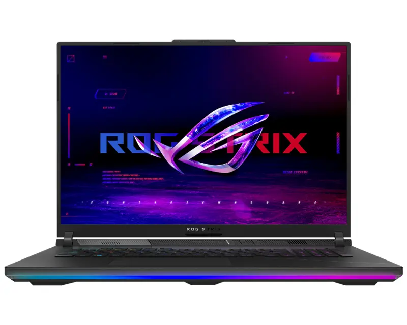 ASUS laptop ROG Strix SCAR 18 G834JYR-R6093X (18 inča QHD+, i9-14900HX, 64GB, SSD 1TB + 1TB, GeForce RTX 4090, Win11 Pro) laptop + ROG BP4701 ranac