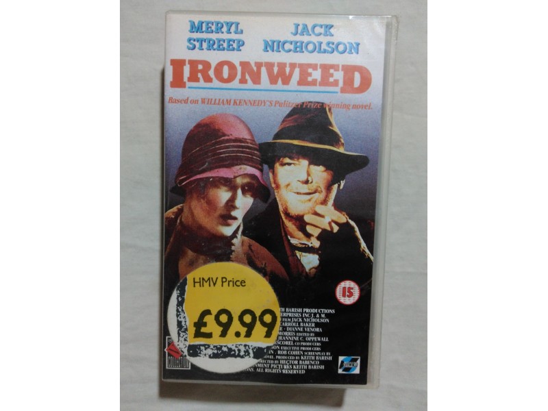 Ironweed, VHS