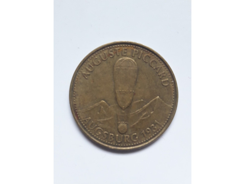 Shell - Auguste Piccard - žeton - token