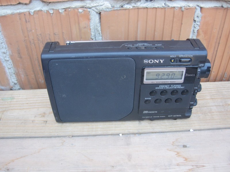SONY ICF-M760L kvalitetan radio sa satom