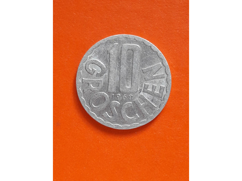 10 groša 1968 - Austrija