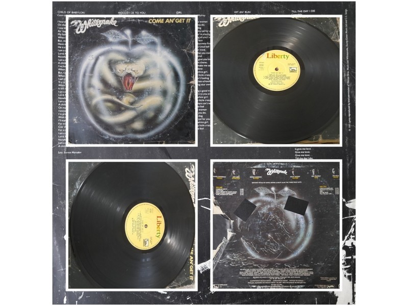 LP Whitesnake – Come An` Get It 1981,godina