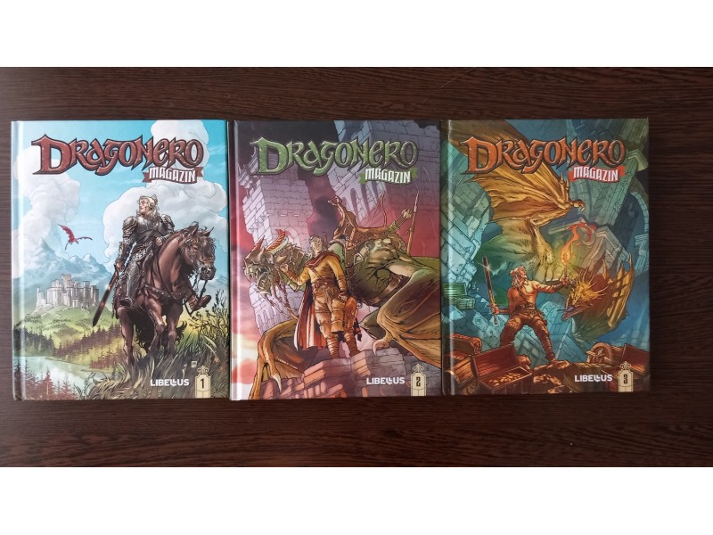 Dragonero magazin 1-3 Libellus Glanc!