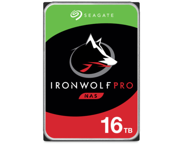 SEAGATE 16TB 3.5'' SATA III 256MB 7200rpm ST16000NT001 IronWolf Pro hard disk